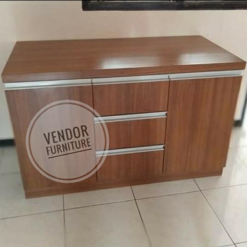 Jual Meja Buffet HPL Minimalis Cabinet Industrial - Furniture HPL - Kab ...