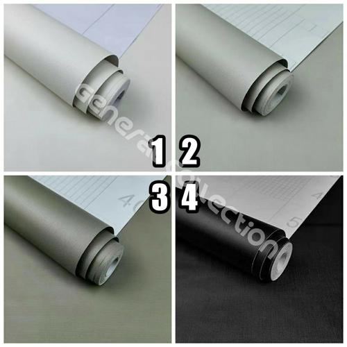 Jual WALLPAPER DINDING ukuran 45 CM X 10 M motif MONOKROM PUTIH HITAM ...