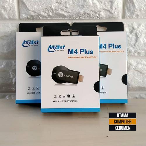 Jual ANYCAST M4 PLUS CONVERTER HDMI ORIGINAL WIRELESS DISPLAY DONGLE ...