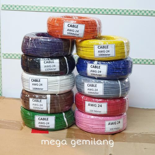 Jual Kabel AWG 24 - 1roll 100 meter - Jakarta Barat - mega gemilang glodok | Tokopedia