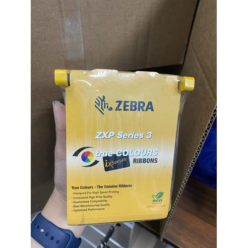 Promo Ribbon Black ID CARD ZEBRA ZXP 3 SERIES / Ribbon Zebra ZXP3 Black ...