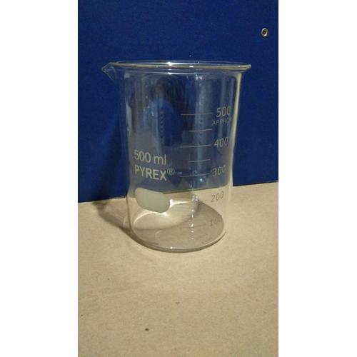 Jual Beaker glass / gelas kimia kaca 500 ml - PYREX | Alat Laboratorium ...