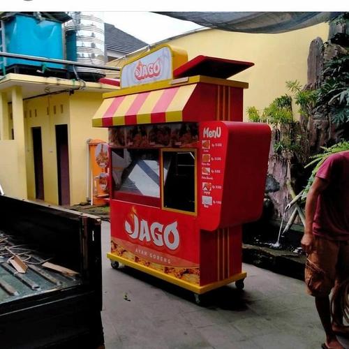 Jual gerobak fried chicken - Kab. Bekasi - gerobak unik bekasi | Tokopedia