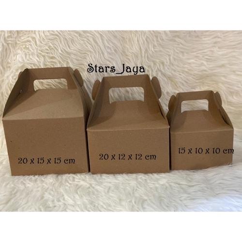 Jual Gable Box GB201515, Packaging Cake, Box Souvenir, Hampers, Kotak ...