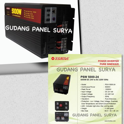 Jual Power Inverter Kenika 5000Watt 24DC/Pure Sine Wave 5000W-24DC ...