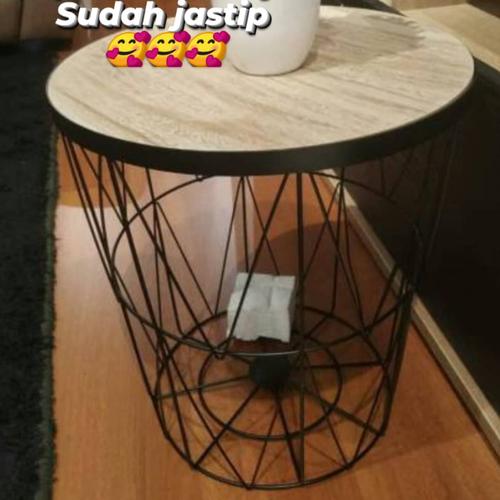 Jual meja minimalis murah / meja topaz informa /meja bulat /meja ...