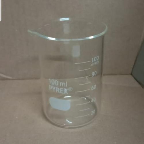 Jual Beaker glass / gelas kimia kaca 100 ml - PYREX | Alat Laboratorium ...