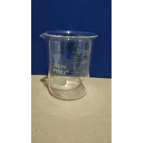 Jual Beaker glass / gelas kimia kaca 250 ml - PYREX | Alat Laboratorium ...