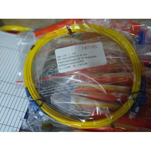 Jual Netviel patch cord SC-SC singlemode 10meter duplex - Jakarta Pusat ...