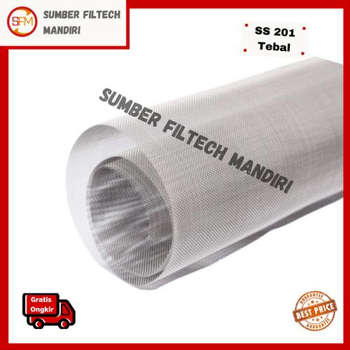 Jual Wire Mesh Saringan # 20, 30, 40, SS 201 Lebar:1.6m Tebal: 0.4, 0.3 ...