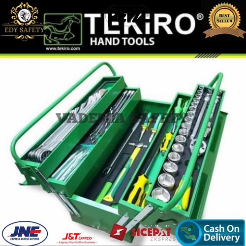 Jual TEKIRO TOOL BOX SET 66pcs - Jakarta Barat - Vadenia Safety | Tokopedia