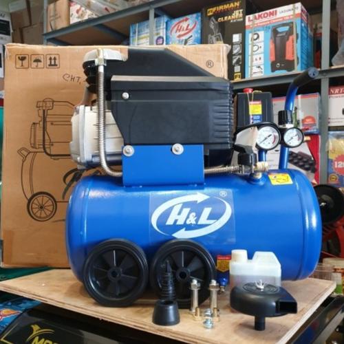 Jual Mesin Kompresor Angin 24 L Direct/ HNL 1 HP Compressor Direct ...