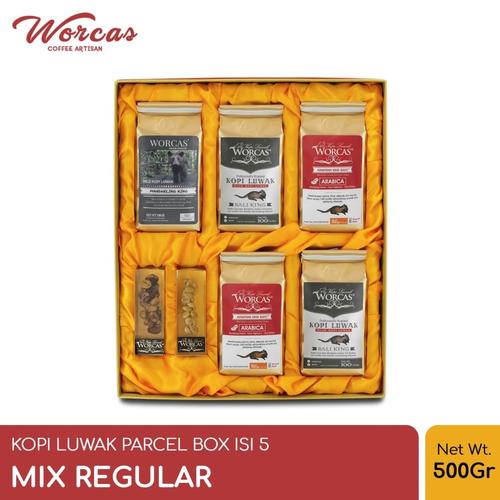 Jual Kopi Luwak Liar Paket Isi 5 Mix - Parcel Box - KOPI bubuk / bean ...