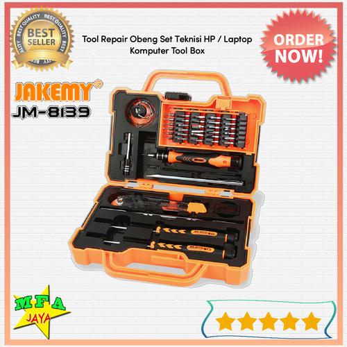 Jual Tool Repair Obeng Set Teknisi HP / Laptop / Komputer Tool Box ...