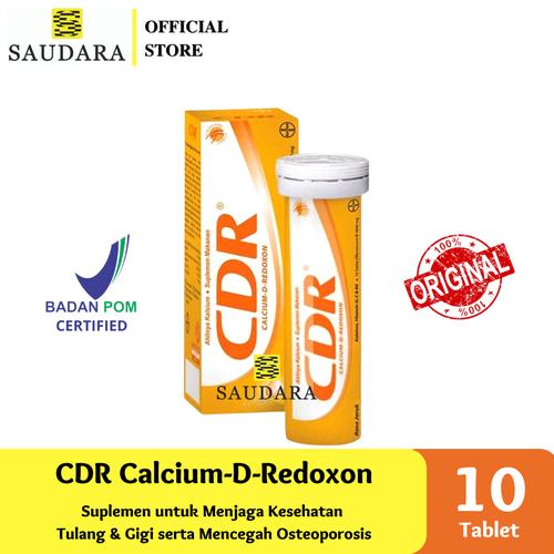 Jual CDR Calcium D Redoxon (Isi 10), (Isi 15) - Kalsium, Vitamin C ...