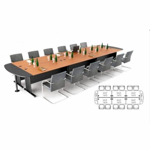 Jual Meja meeting besar meja rapat Euro uk.556x150x75 cm untuk 12-14 ...