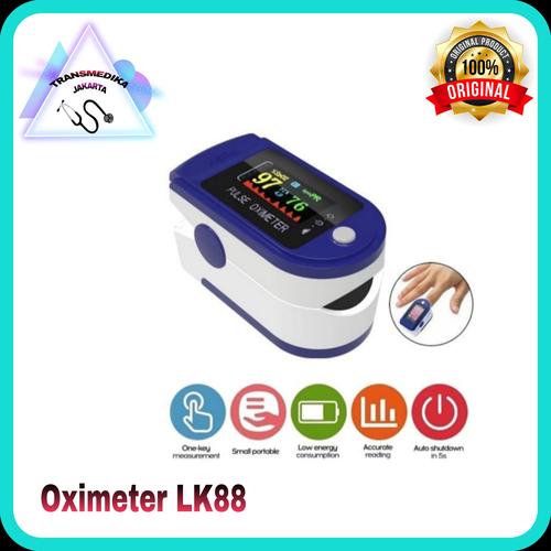 Jual Fingertip Pulse Oximeter SP02 / Oxymeter full colour LK88 Original ...