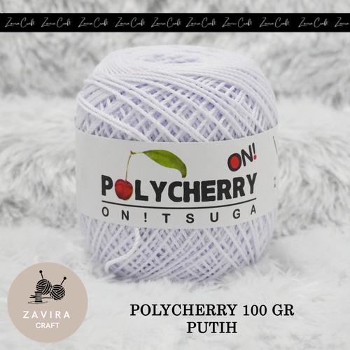 Jual BENANG RAJUT POLYCHERRY ONITSUGA 100 GR - Putih - Kab. Kediri ...