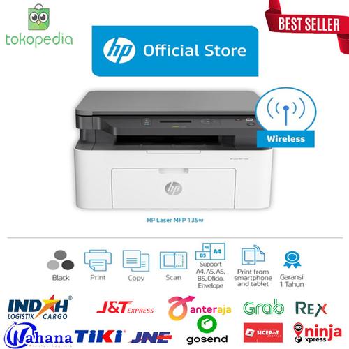 Jual HP Laser Printer MFP 135w HP Laserjet MFP 135w Print Scan Copy - Jakarta Barat - Graha ...