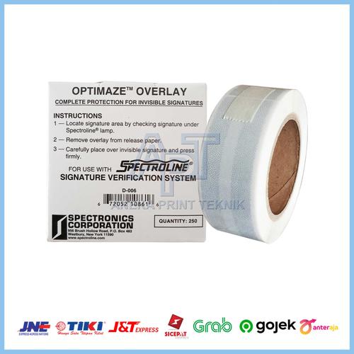 Jual Spectroline Overlay - Jakarta Timur - ANEKA PRINT TEKNIK | Tokopedia