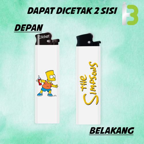 Promo Custom Cricket Korek Api Lighter Promosi Cetak UV Print Warna 2 ...