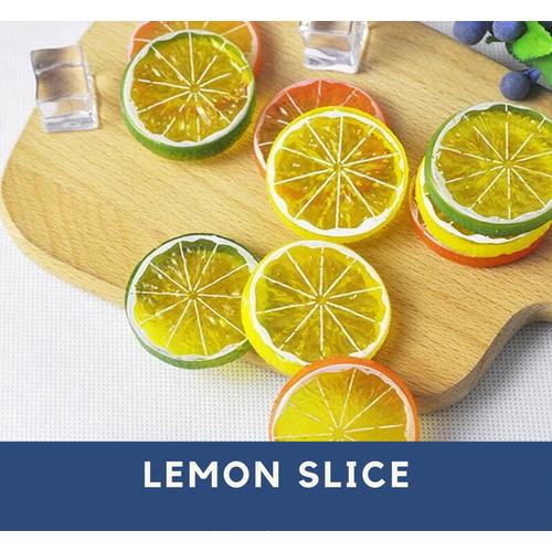 Jual Jeruk Lemon Imitasi/Lemon Slice Artificial/Properti Photo/SATUAN ...