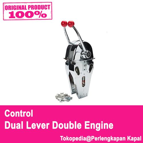 Jual Handle Remote / Control Dual Lever Double Engine / Handel remote ...