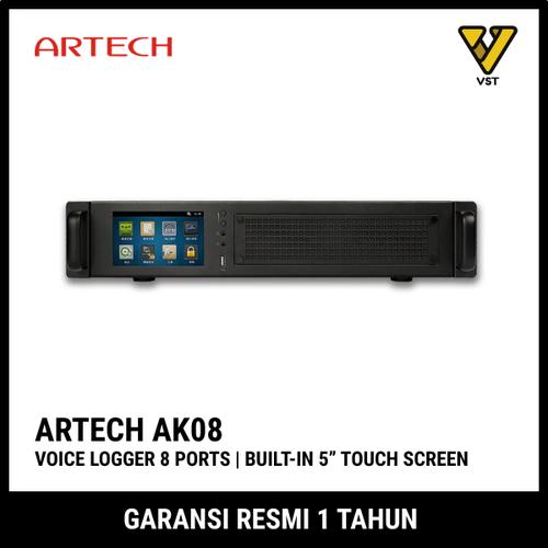 Jual Artech AK08 - 8 Ports Voice Logger with 5 inch Touch Screen ...