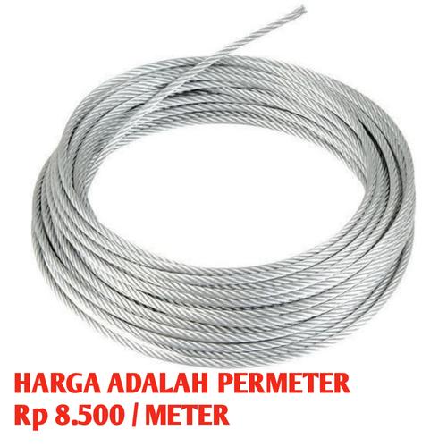 Jual WIRE ROPE GALVANIS, KAWAT SLING GALVANIS, DIA. 12 MM - Kota Medan ...