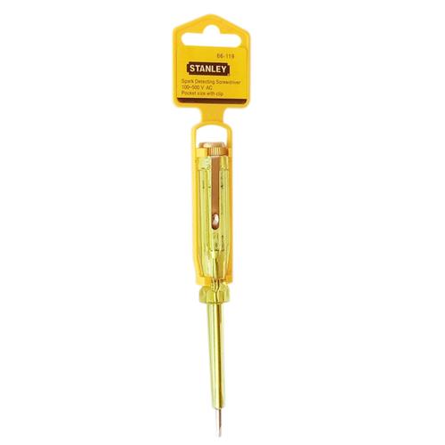 Jual Obeng tespen ukuran 3 x 150mm Spark Testing Screwdriver Stanley 66 ...