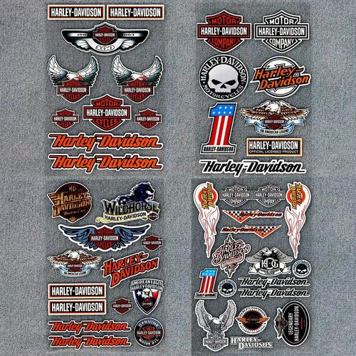 Jual sticker reflektif decal motif Harley-Davidson motor - C - Jakarta ...
