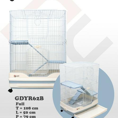 Jual Kandang Kucing Tingkat / Kandang Kucing Plastik / Cat Cage GDYR62B ...