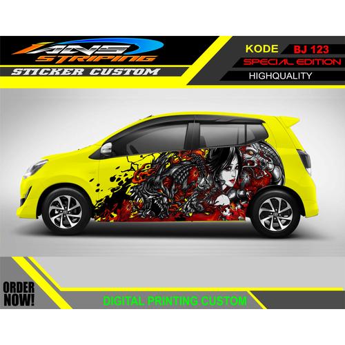 Jual STIKER MOBIL MOBILIO, GRAND LIVINA, BRV, XL7 / DECAL STICKER MOBIL ...