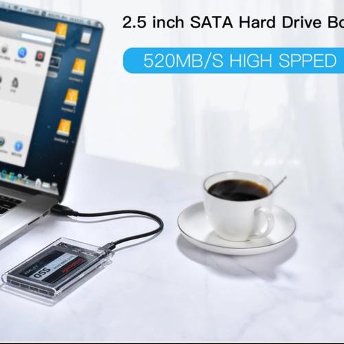 Jual Optimus external hdd ssd transparan 2.5 inch port SATA hard disk ...