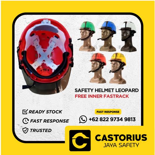 Jual Helm Safety LEOPARD ABS LPHL 0295 / Helm Proyek LEOPARD - Putih ...
