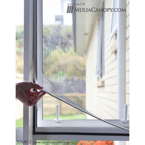 Jual Kasa Nyamuk Magnet Kasa Baja Tebal Anti Serangga Jendela ukuran ...