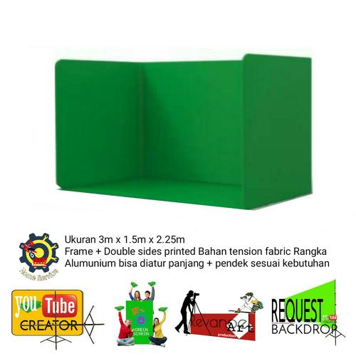 Jual photography Backdrop Greenscreen Custom desain background ...