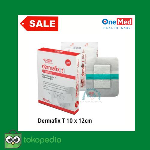 Jual Dermafix T 10 x 12 cm Plester Luka Onemed isi 10 Pcs Haura Medical ...
