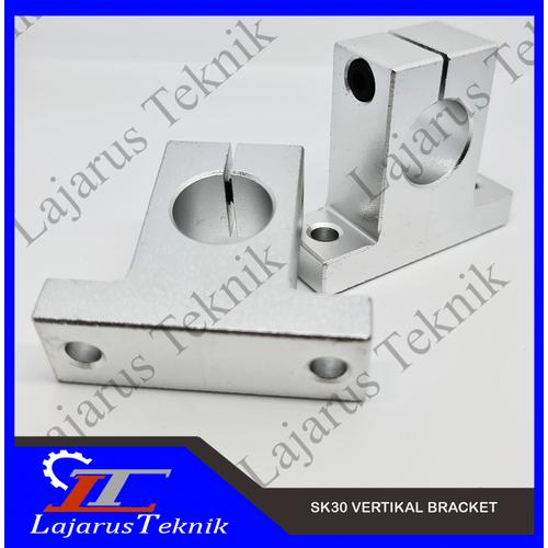 Jual SK30 vertikal bracket / linear rail shaft support XYZ Table CNC ...