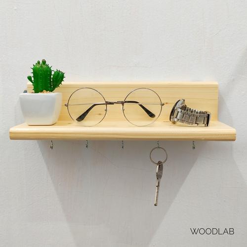 Jual Rak Dinding Kayu Gantungan Kunci Minimalis - Mula Brown - Jakarta ...
