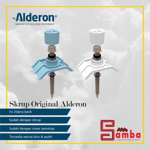 Jual ALDERON SKRUP ROOFING ORIGINAL!! / ALDERON WEATHER SEAL - Putih ...