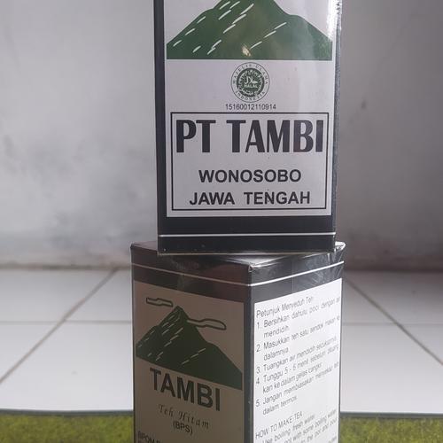 Jual Teh Tambi | Teh Hitam Cap Gunung (BPS) 100 gr - Kab. Wonosobo ...