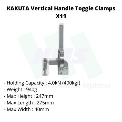 Jual KAKUTA Vertical Handle Toggle Clamps X11 - Jakarta Barat ...