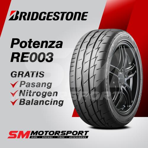 Promo Ban Mobil Bridgestone Potenza RE003 205/50 R16 16 87W - PASANG BENGKEL Cicil 0% 3x ...