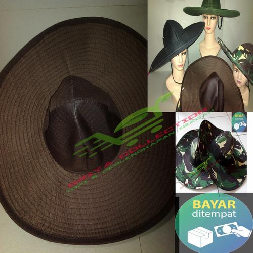 Jual Topi Lebar / Topi Petani / Topi Berkebun / Topi Outdor / Topi ...