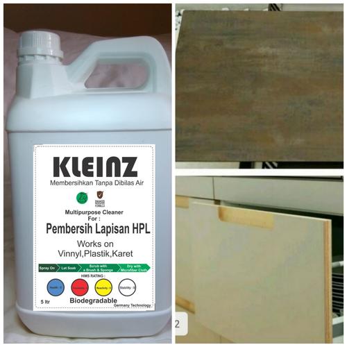 Jual Pembersih Lapisan HPL Tanpa Dibilas Air. Biodegradable - Kota ...