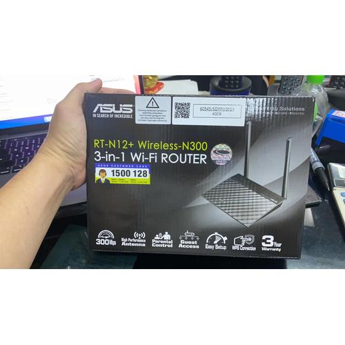Jual ASUS ROUTER RTN 12+ 3-in-1 N300 Router/AP/Range Extender - Jakarta ...
