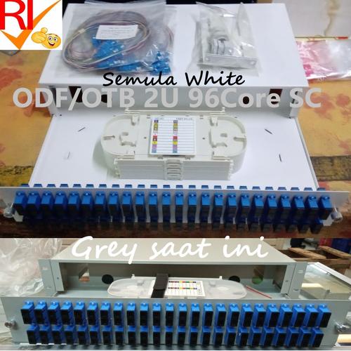 Jual 96c OTB FO Adapter Pigtail SC RackMount Optical Terminal Box 96 ...