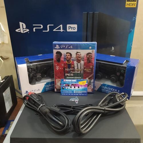 Jual Play Station 4 Pro Sony Ps4 Pro 1TB Garansi 1Tahun Paket Bola Pes ...