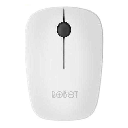 Jual Robot M220 Ultra Thin Wireless Optical Mouse - Putih - Kota ...